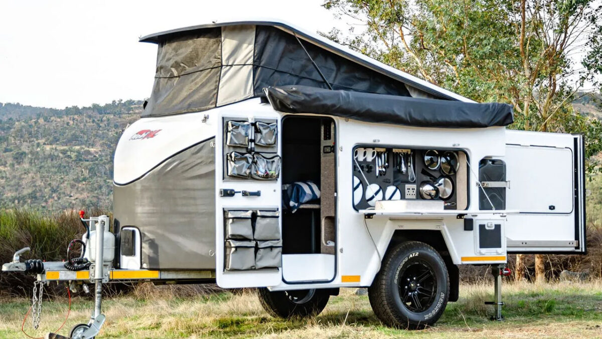 Nomad XL Camping Trailer Prioritizes Space Over Style