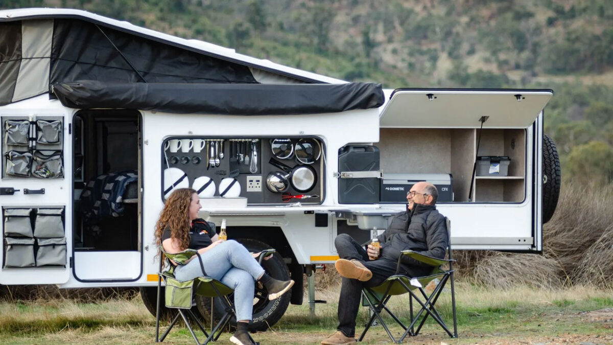 Nomad XL Camping Trailer Prioritizes Space Over Style
