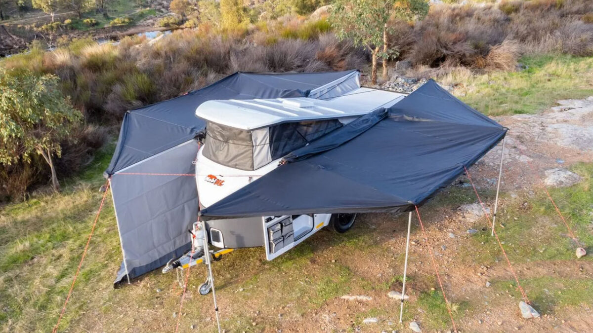 Nomad XL Camping Trailer Prioritizes Space Over Style