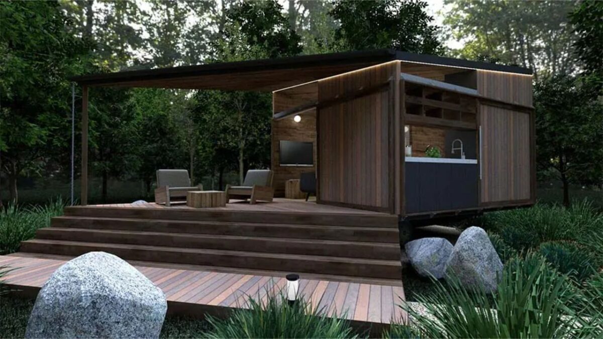 Merewether Studio Tiny House Blurs Indoor-Outdoor Boundaries