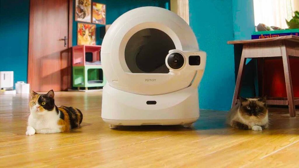 Automated PUROBOT ULTRA is AI-Powered Cat Litter Box