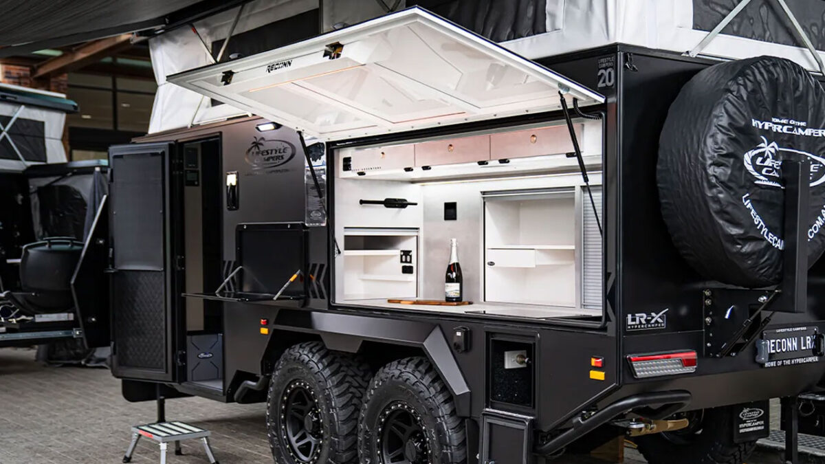 Reconn R4T LRX off-grid Camper is a Beast on and Off the Road