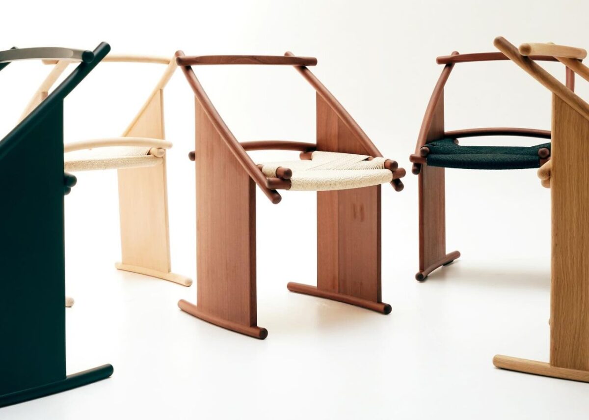 Wooden Sala Chair is Inspired by Traditional Thai Architecture