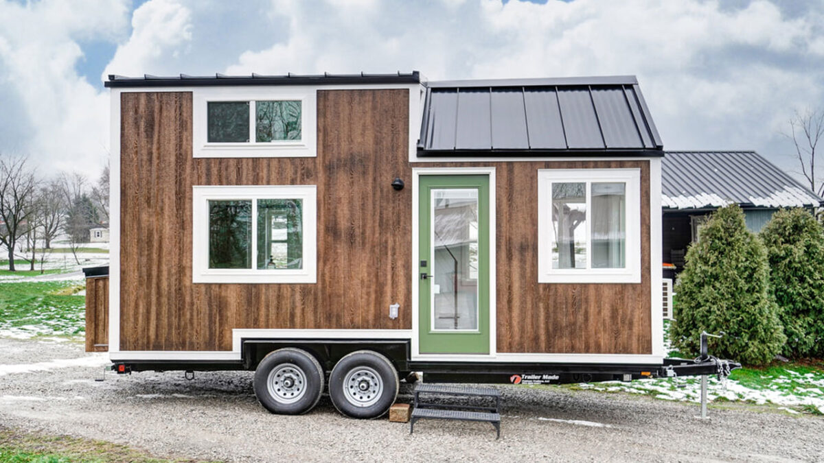 20ft Trinity Tiny House is Cozy Haven for Individuals and Couples