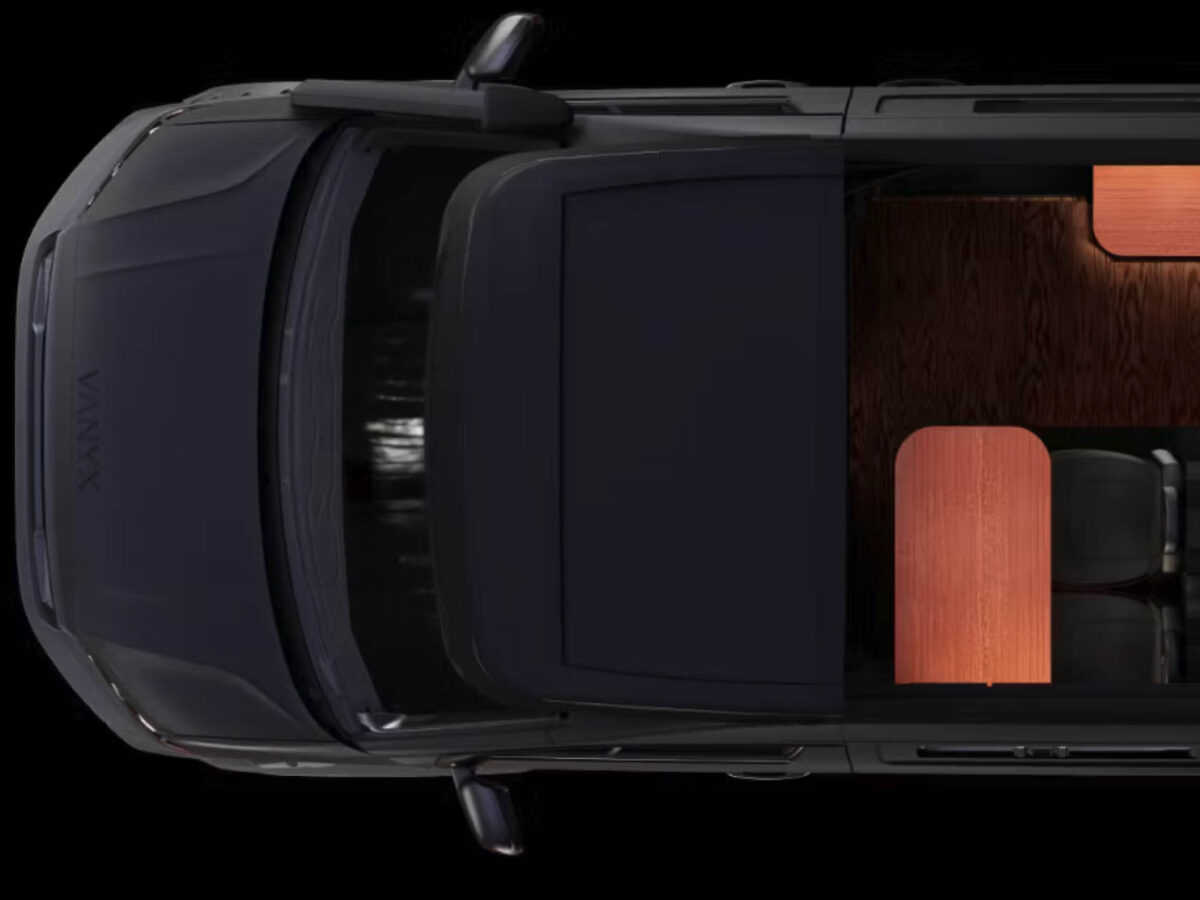 Vanyx Camper Van Boasts Raised Carbon Fiber Roof