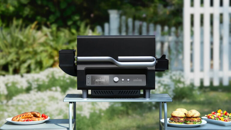 ASMOKE Essential Portable Pellet Grill Makes Cooking Effortless