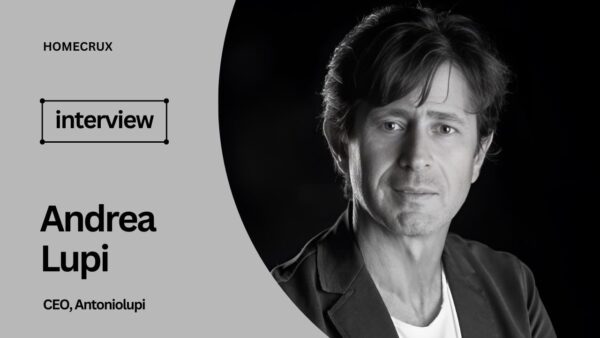 Interview With Designer Andrea Lupi, the CEO of Antoniolupi