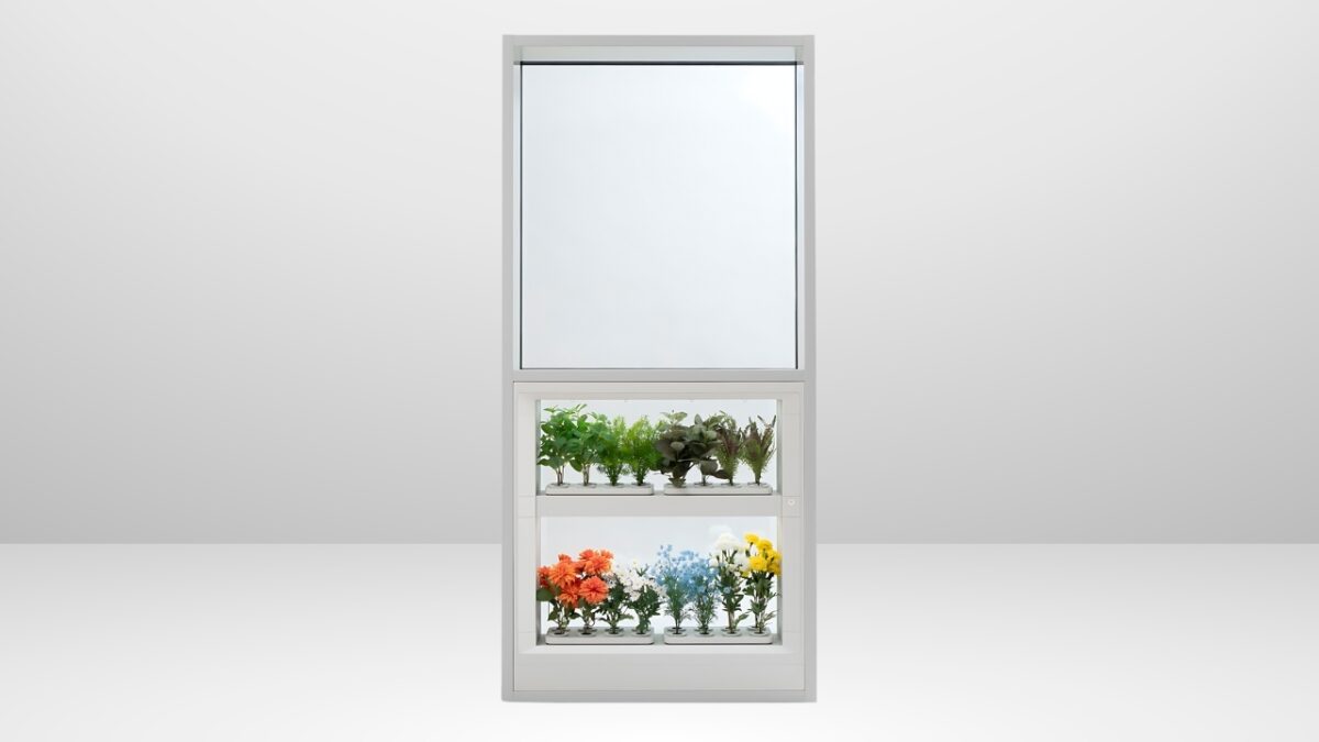 Balcony Farm is Smart Indoor Garden That Installs on Window