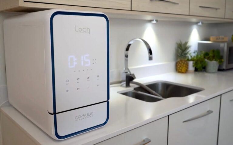 Capsule Solo Dishwasher Redefines Washing Dishes