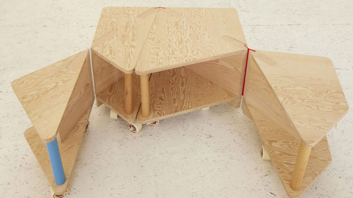 DHaus DTable Deco is Mathematics Inspired Furniture