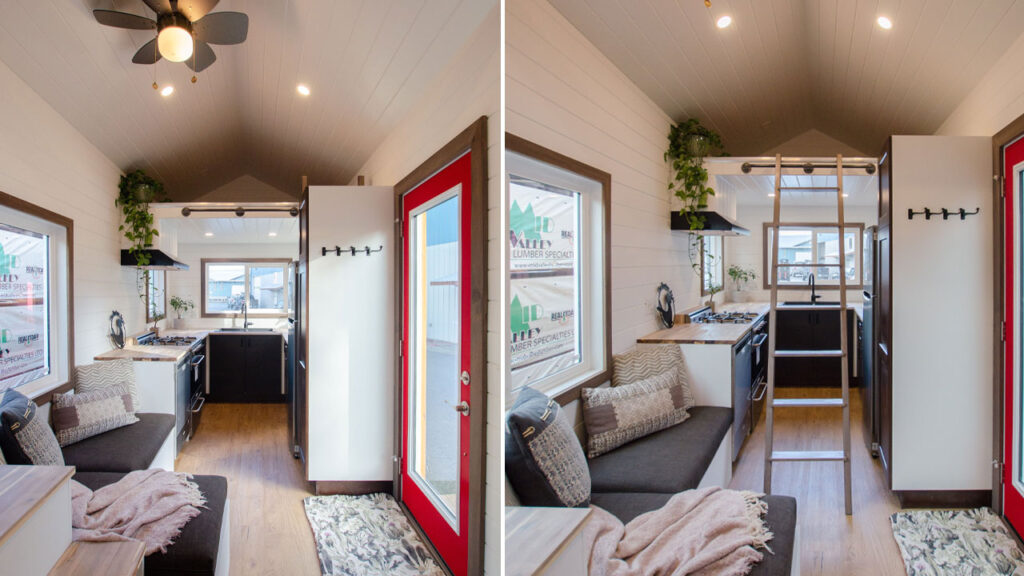 Harbour Seal Tiny House Features Spacious Bathroom