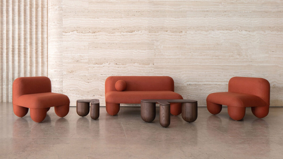 Hello Sofa Brings Sculptural Aesthetic in Minimalistic Silhouette