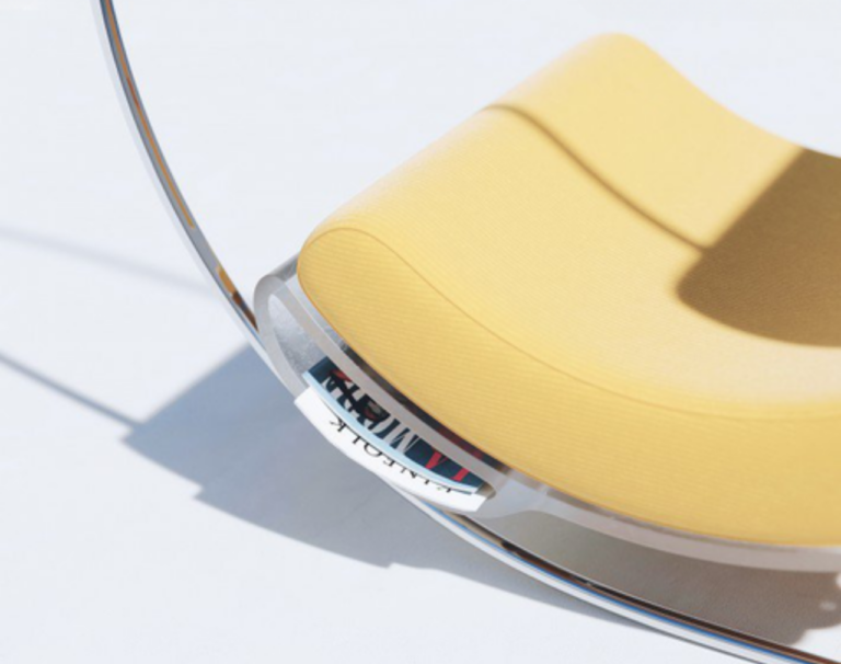 Oh Chair is a Modern Take on Egg Chair With Open Design
