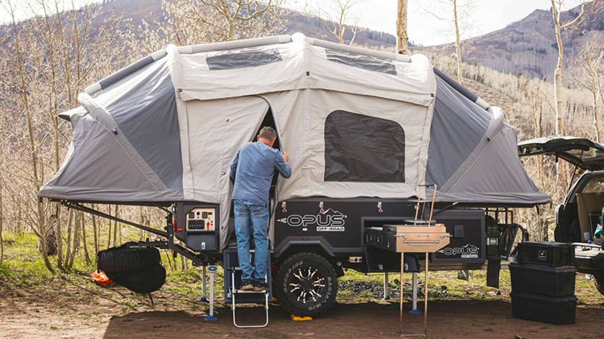 Opus O4 Off-Road Trailer Sleeps More People Than a Tiny House