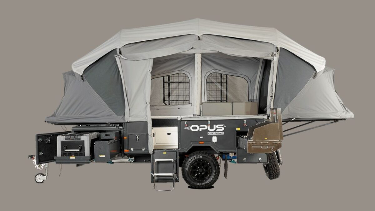 Opus O4 Off-Road Trailer Sleeps More People Than a Tiny House