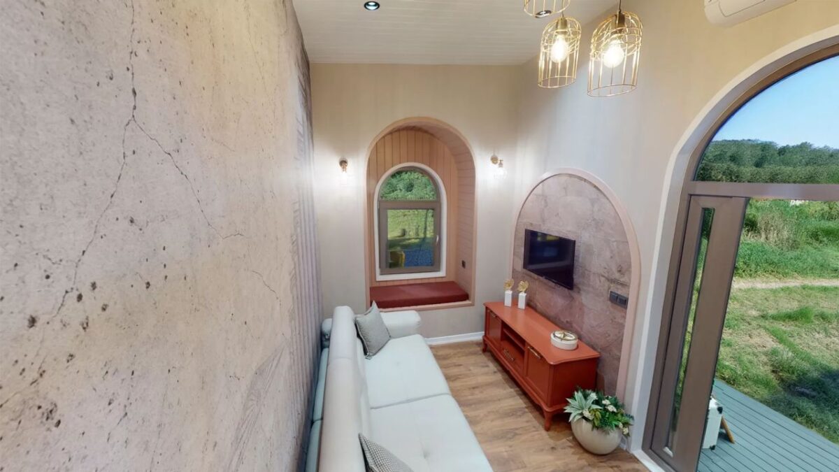 Roma Tiny House is Turkish Tribute to Classic Roman Architecture