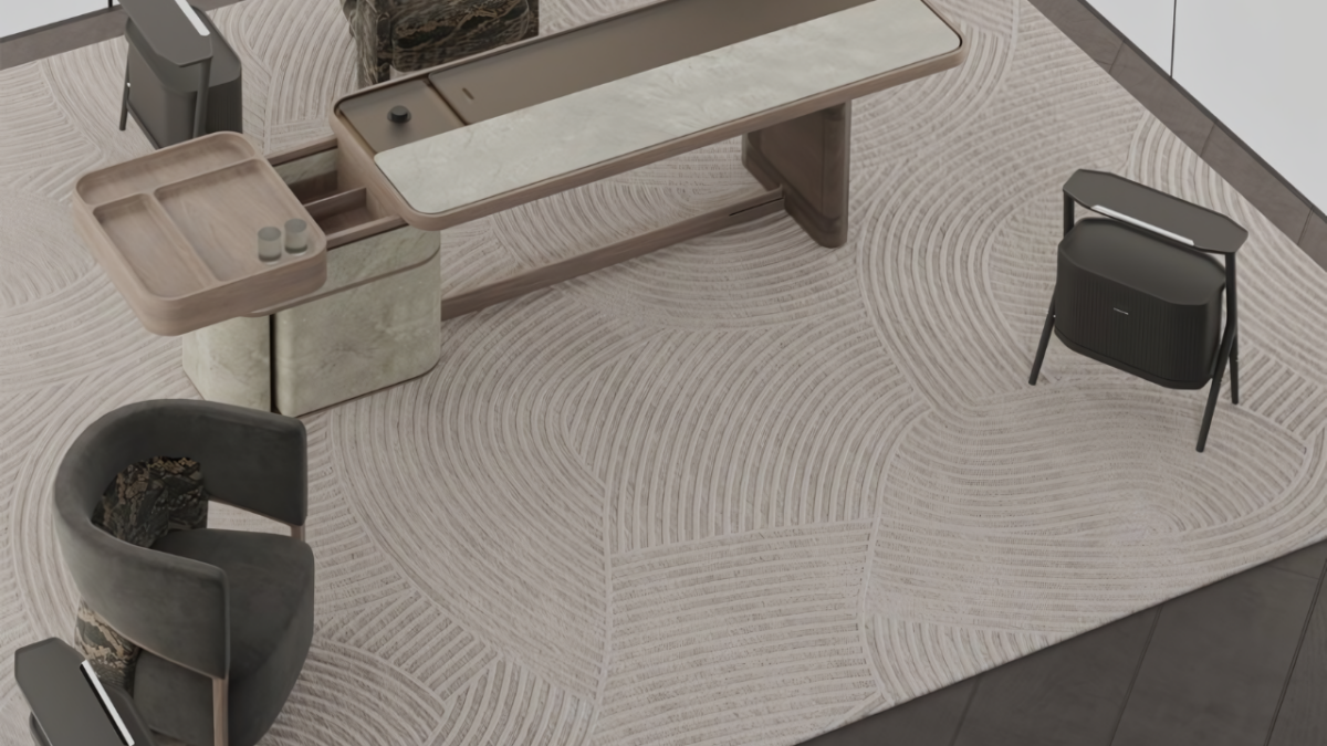 Rong Tea Cabinet is a Modern Take on Traditional Sideboards