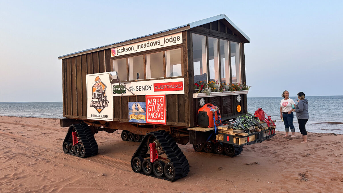 Would You Live in a Tiny House on Tracks? Meet Rubishack