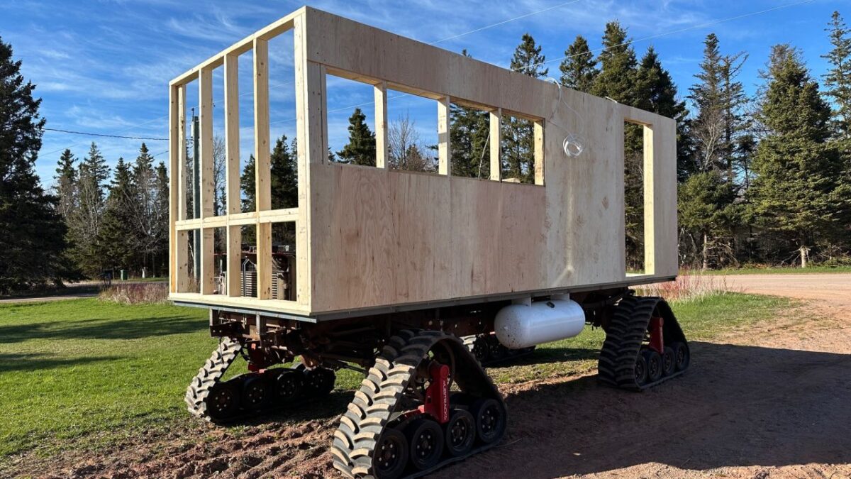 Would You Live in a Tiny House on Tracks? Meet Rubishack