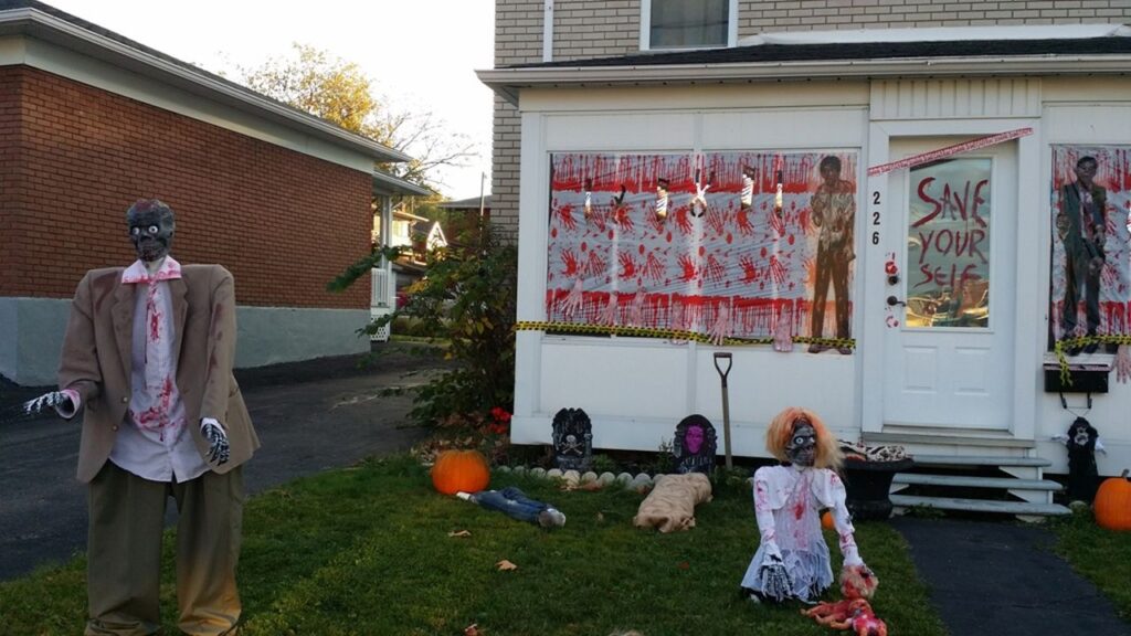 15 Zombie Halloween Décor Ideas to Turn Home Into Bloody Mess
