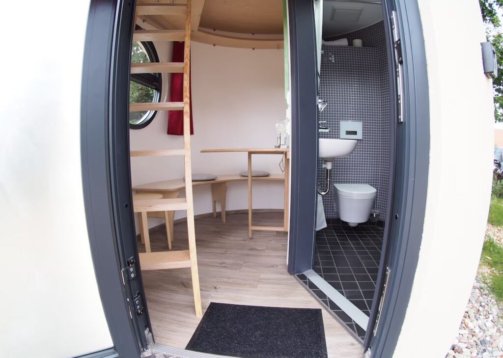 Slube Tiny House is Germany’s Smallest Abode for Rent on Airbnb