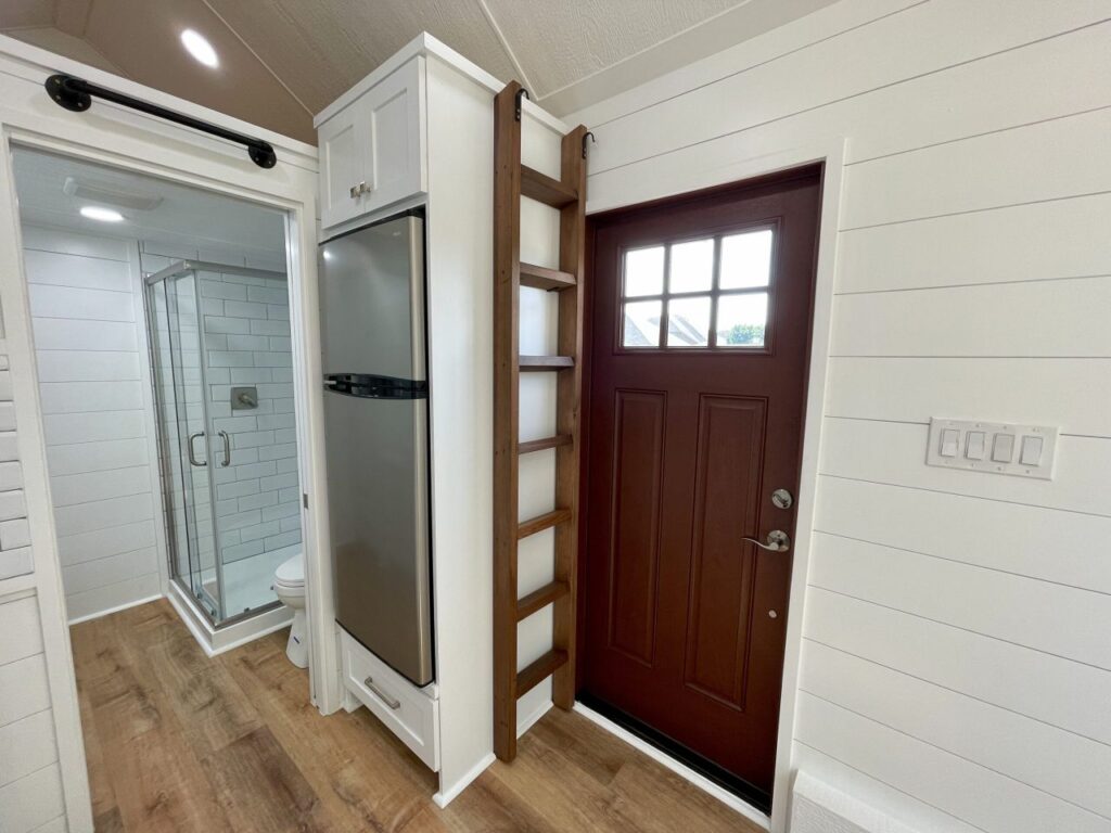 La Casita Tiny House Features Open-Floor Bedroom, Storage Loft