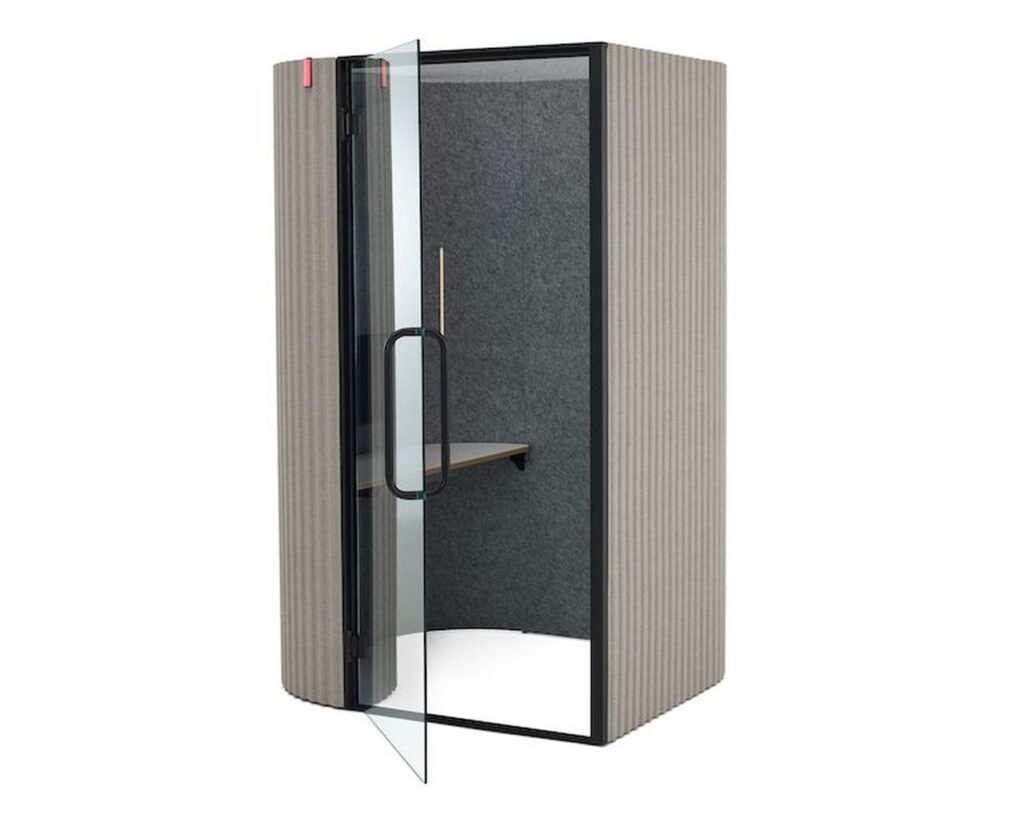 Herman Miller Bay Work Pod Creates Focused Workspace in Office