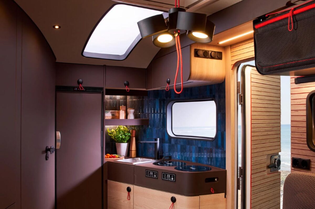 Air-Inflatable Talis Camper Trailer has Modular Living Space