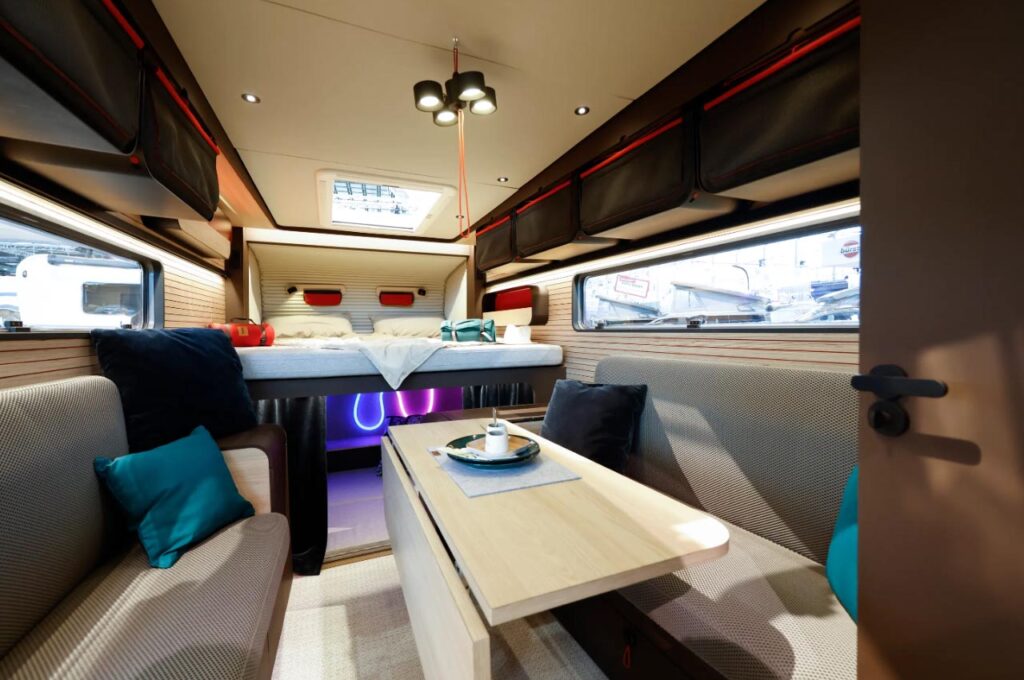 Air-Inflatable Talis Camper Trailer has Modular Living Space