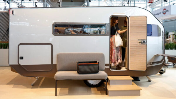 Air-Inflatable Talis Camper Trailer has Modular Living Space