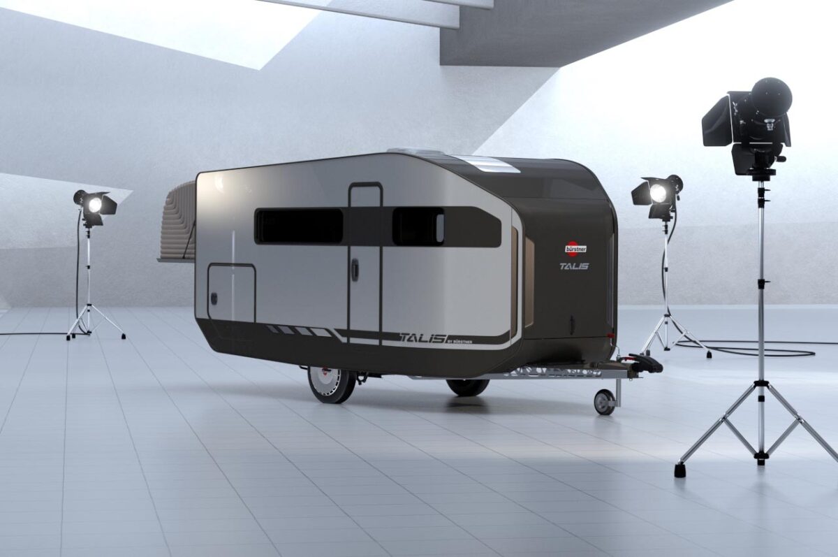 Air-Inflatable Talis Camper Trailer has Modular Living Space