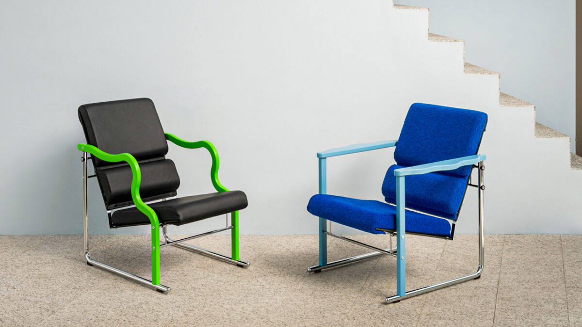 Greenery-Infused BOB Corner Modular Sofa has a Relaxed Design