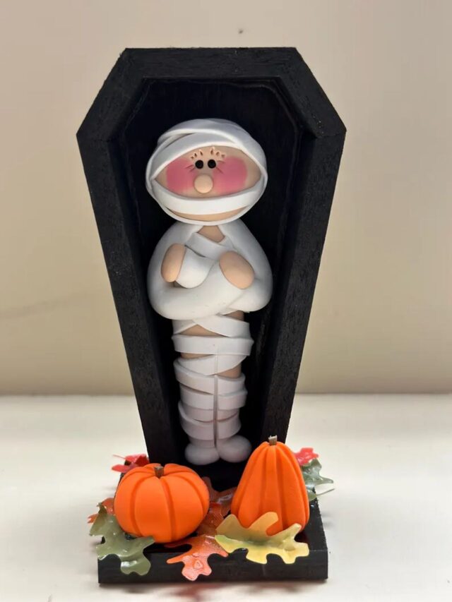 Mummy Props From Etsy Will be Spooktacular Halloween Décor