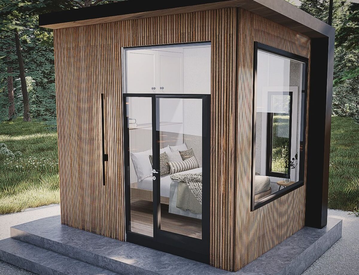 Perch Cabin is Multifunctional Backyard Unit for all Your Needs