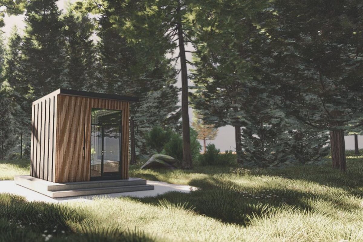 Perch Cabin is Multifunctional Backyard Unit for all Your Needs