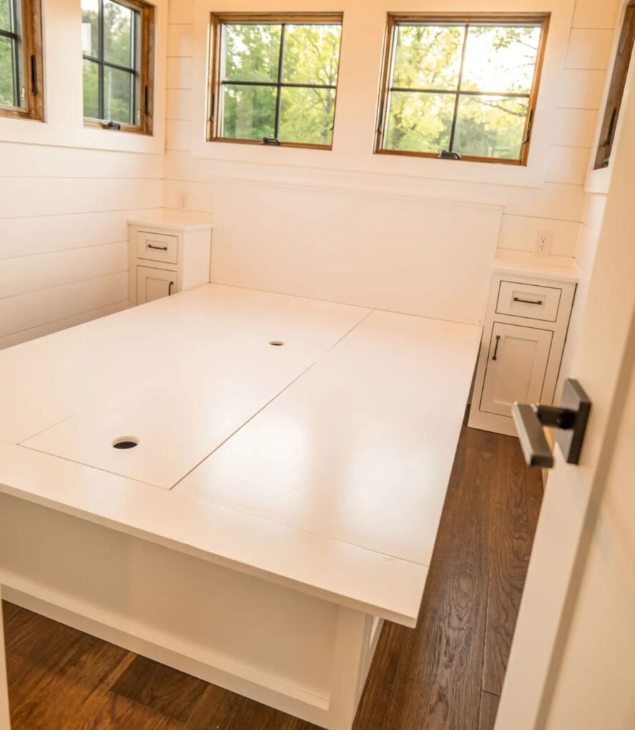 Teton is 34ft Cottagecore Tiny House With Two Bedrooms