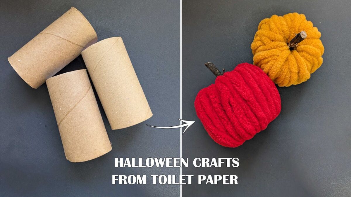 6 Halloween Decorations to Make From Toilet Paper Rolls
