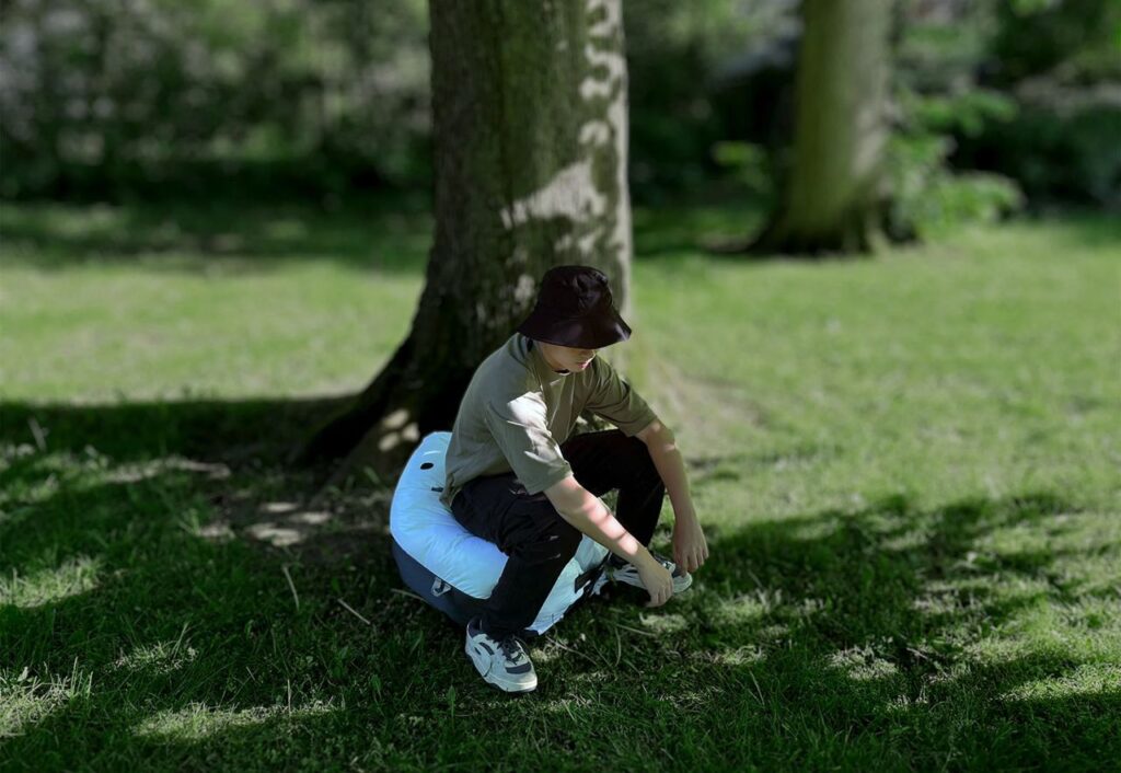 AirPot Inflatable Toilet designed for Responsible Hikers