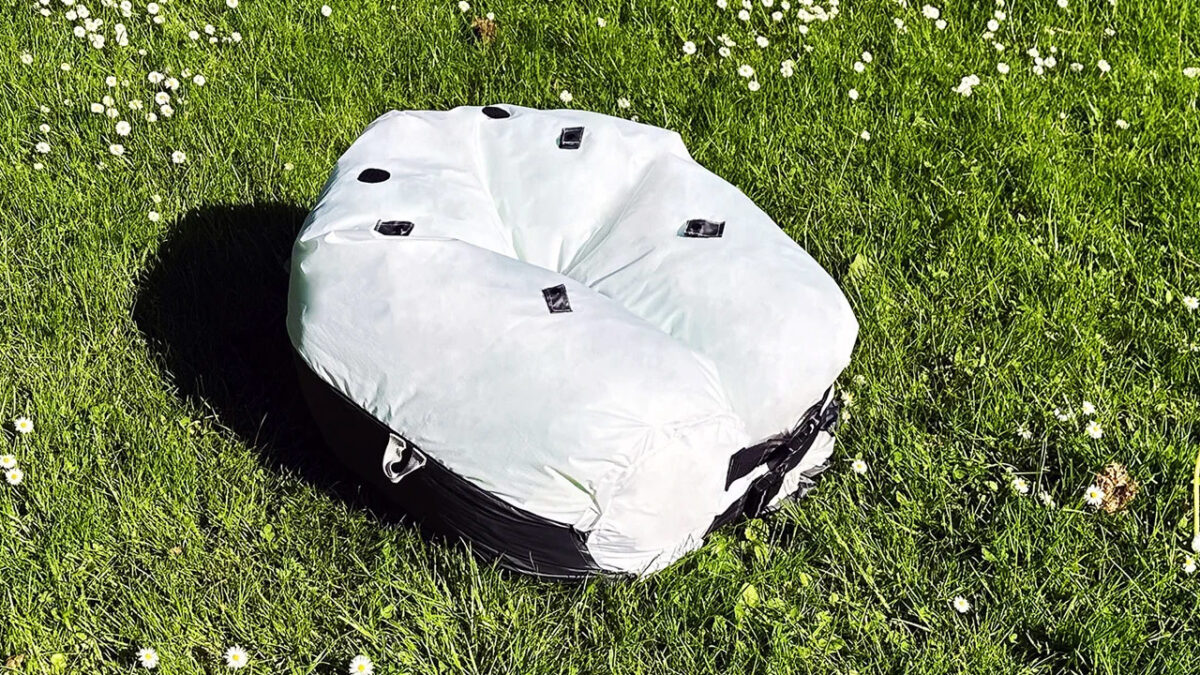 AirPot Inflatable Toilet designed for Responsible Hikers