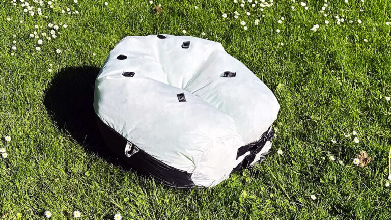 AirPot Inflatable Toilet designed for Responsible Hikers