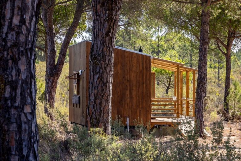 Atlantica Tiny House has Spacious Front Porch and Sleeps Four