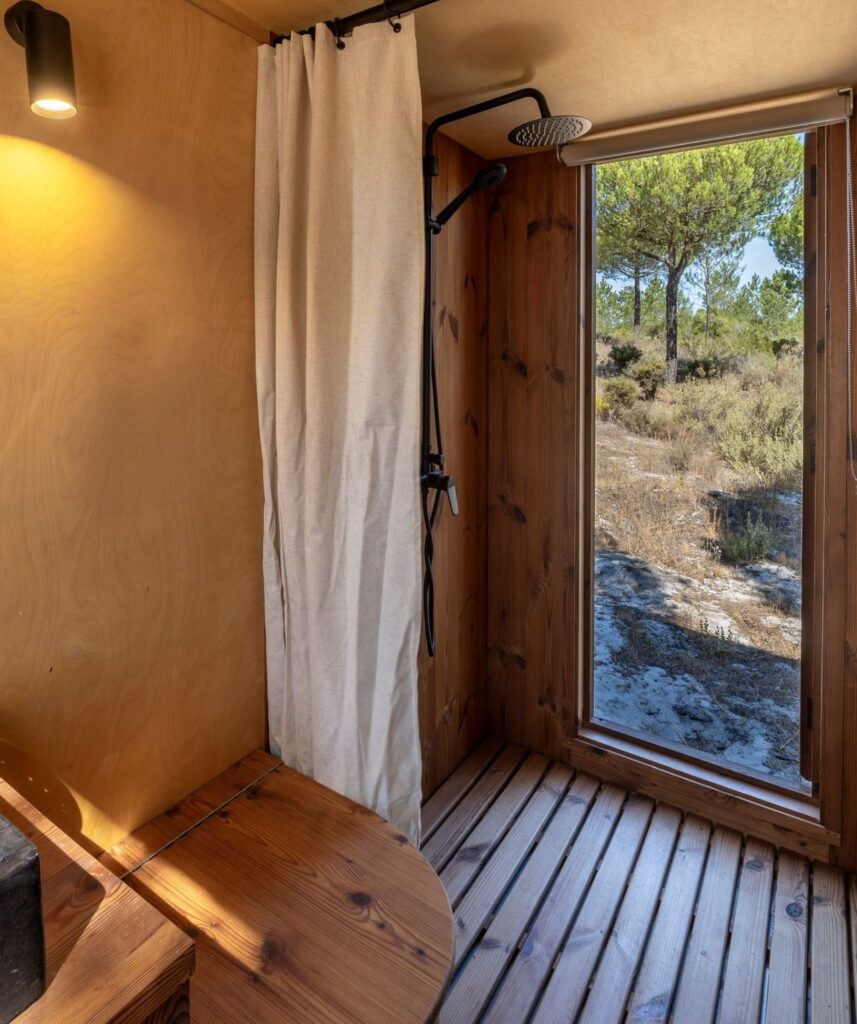 Atlantica Tiny House has Spacious Front Porch and Sleeps Four