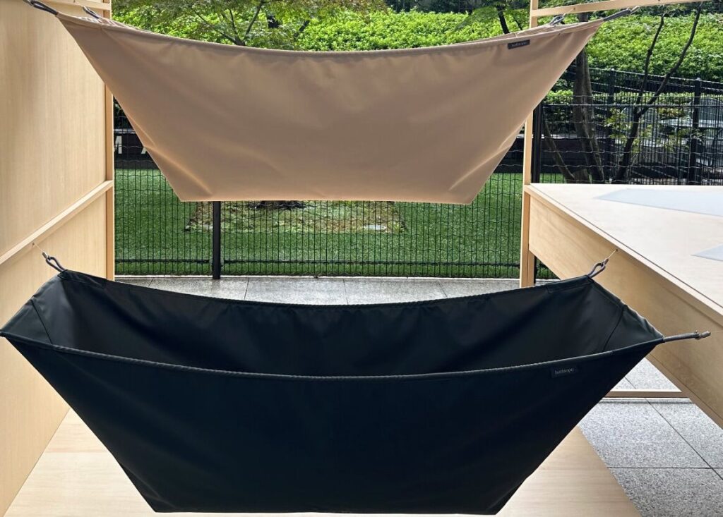 Bathtope is Portable Fabric Bathtub You can Set up Anywhere