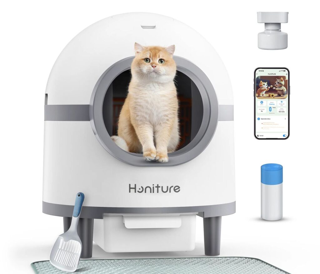 Honiture PL01 Smart Litter Box Monitors Your Cat's Health, Safety
