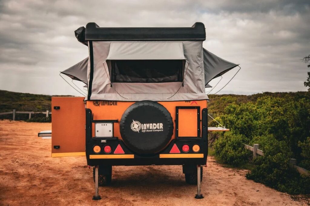 Invader Duo X Unfurls to Reveal a Capacious Interior for Campers