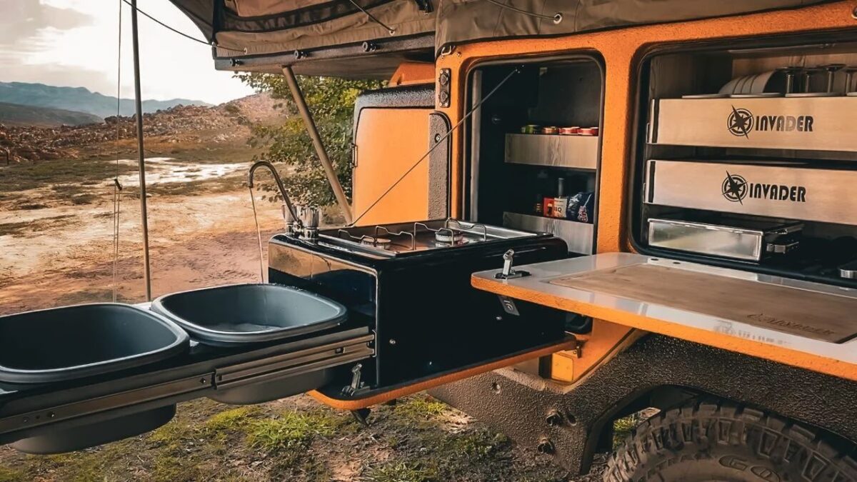 Invader Duo X Unfurls to Reveal a Capacious Interior for Campers