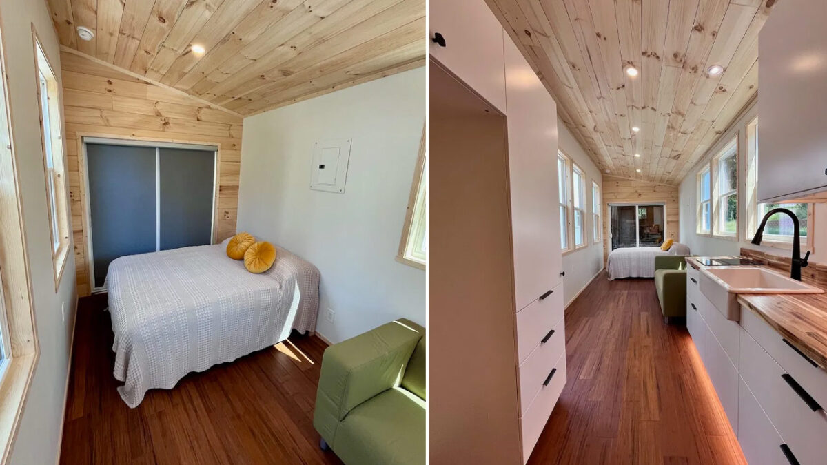 Single-Level Ember Tiny House Embraces Scandinavian Aesthetics