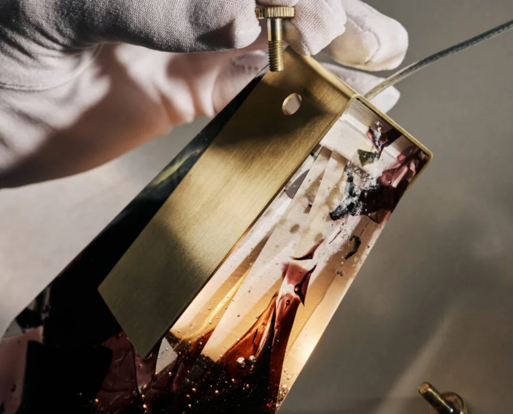 Upcycling Glass Shards into Fragments Lighting Collection