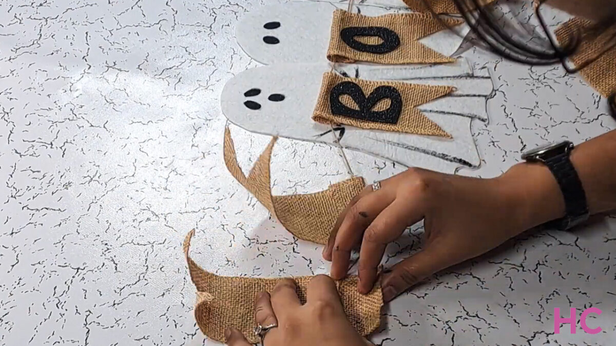 Easy and Quick Halloween Boo Banner You Can Make at Home