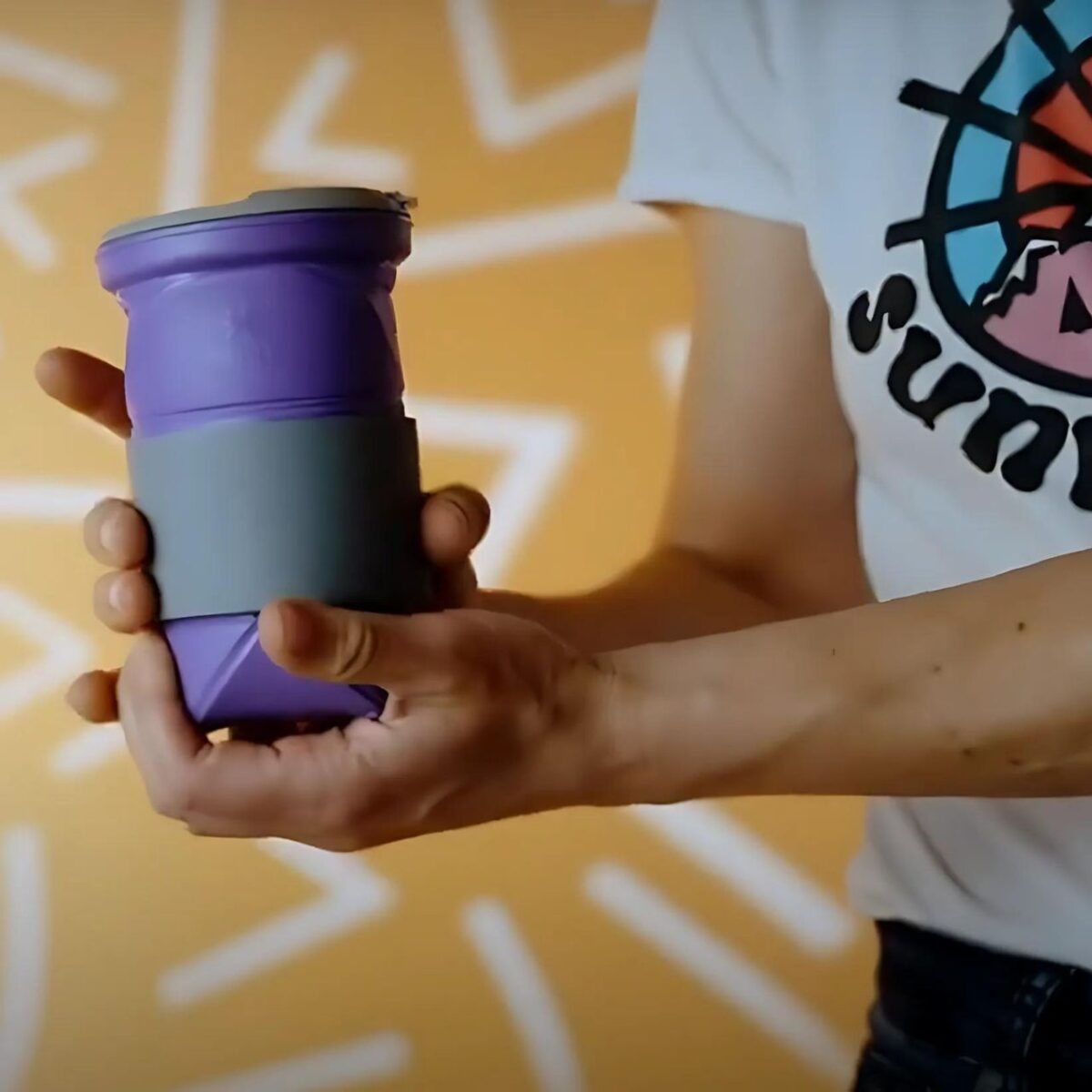 Foldable Origami Cup is Your Ultimate Outdoor Companion